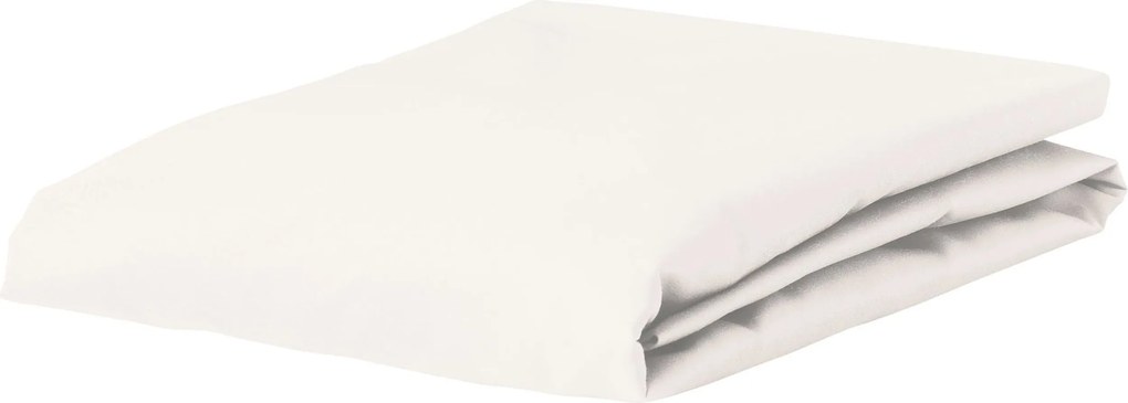 Prostěradlo s gumou Satin Topper 90 x 210 cm krémové