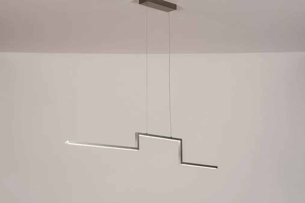 Závěsné LED svítidlo nad stůl Zagatti Silver