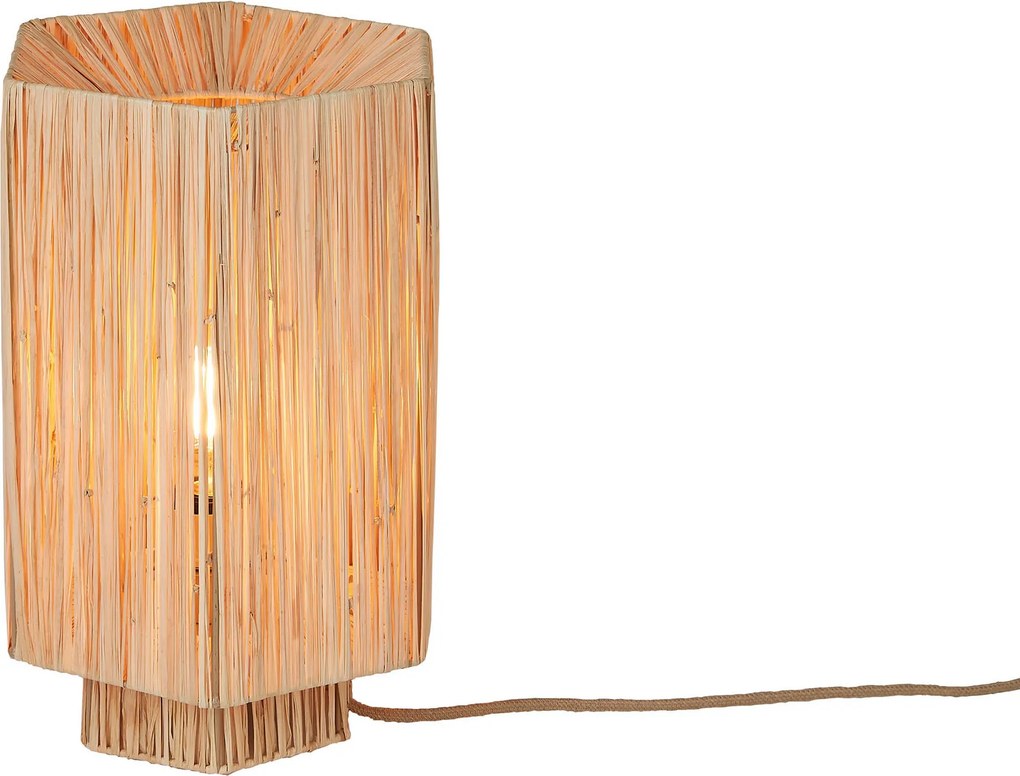 XXXLutz STOLNÍ LAMPA, nožní spínač, E27, 22/22/36 cm Good & Mojo - Online Only svítidla - 004315009301