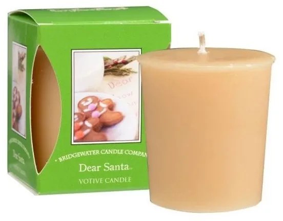 VOTIVNÍ VONNÁ SVÍČKA DEAR SANTA Bridgewater Candles VP_votiv Dear Santa