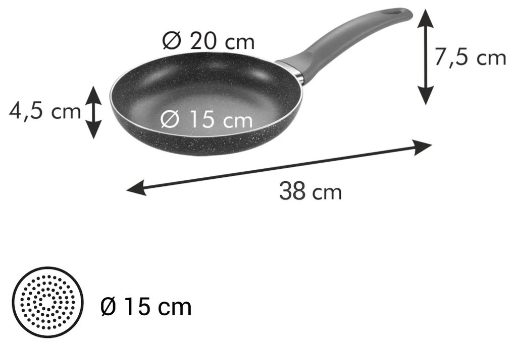 Pánev MANICO ROSSO ø 20 cm