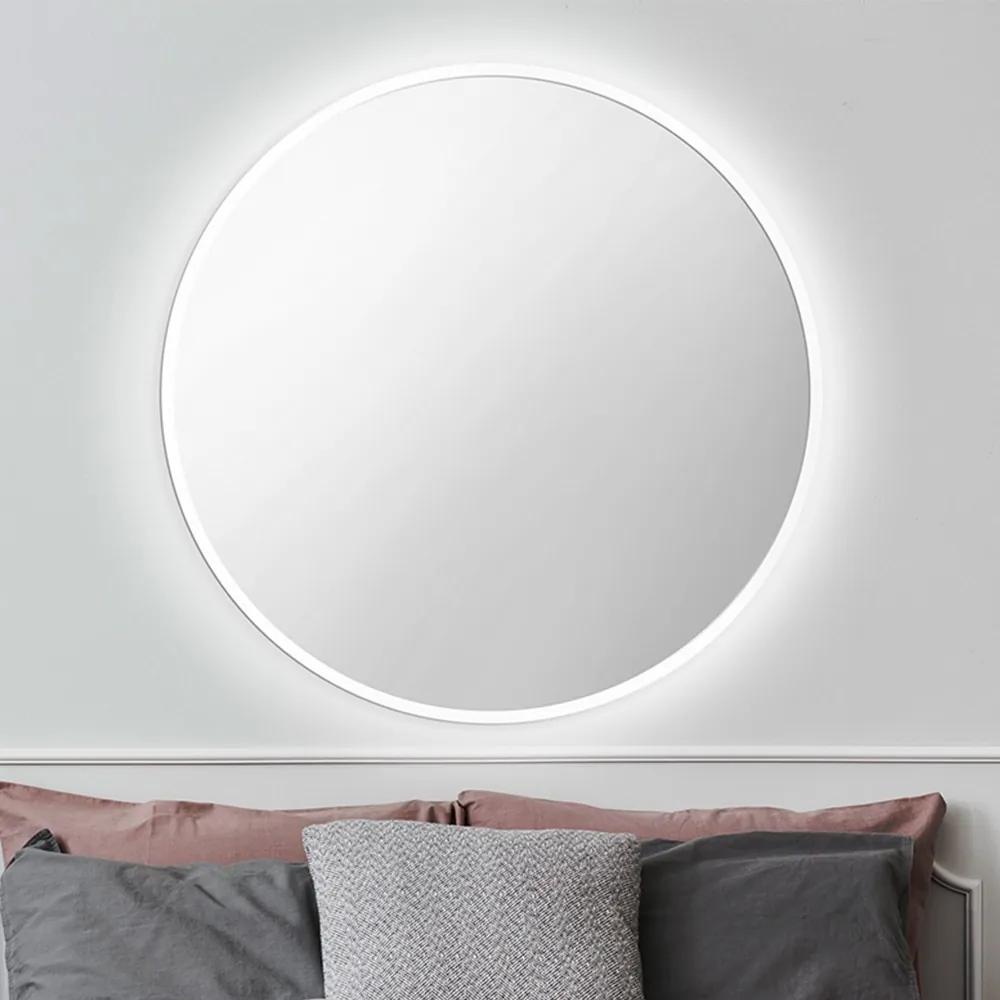 Zrcadlo Nordic White LED Rozměr: ø 45 cm