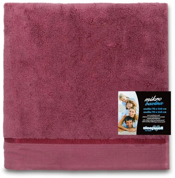 SVITAP sleep well Ručník Star 450 g/m2  Ručník Star 50x100 cm fialová