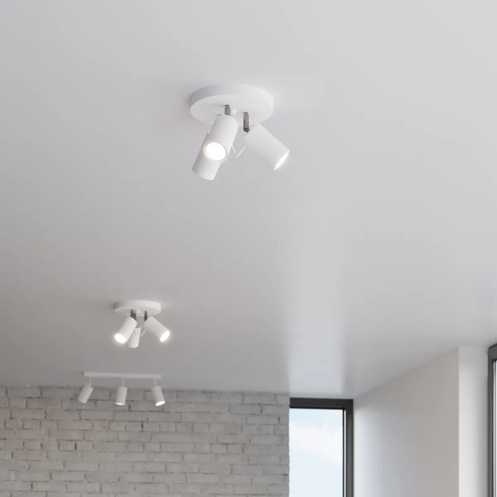 Sollux Lighting Stropní svítidlo RING 3P bílé
