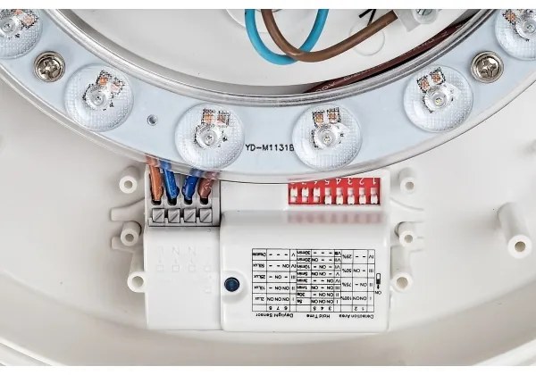 Rabalux 75012 - LED Stropní svítidlo se senzorem LARCIA LED/19W/230V IP44 bílá