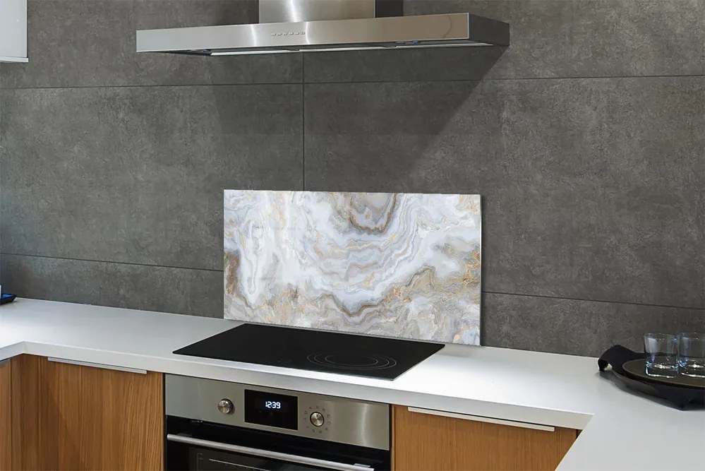 Skleněný panel Marble kámen skvrny 140x70 cm