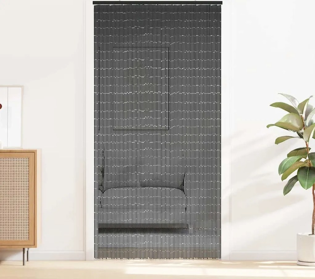 vidaXL Dveřní závěs proti hmyzu, , bambus, 100x220 cm [43723] Barva: Hnědá