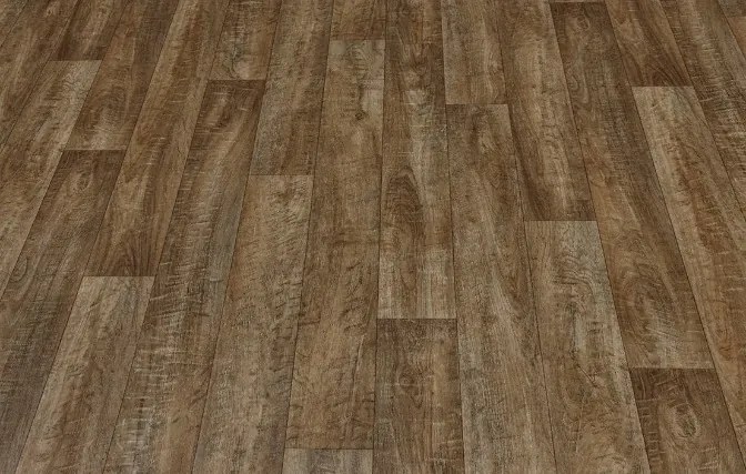 BEAUFLOR PVC podlaha - lino AMBIENT Stock Oak 39M – tmavé dřevo ŠÍŘKA: 2 m, POUŽITÍ: Zátěžové