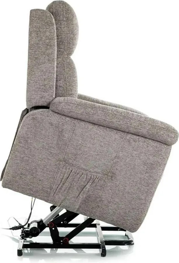 Polohovací křeslo Ottawa, šedá