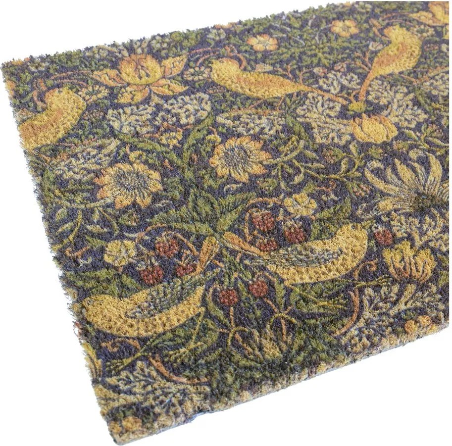 Rohožka z kokosového vlákna 40x60 cm William Morris Strawberry Thief – Artsy Doormats