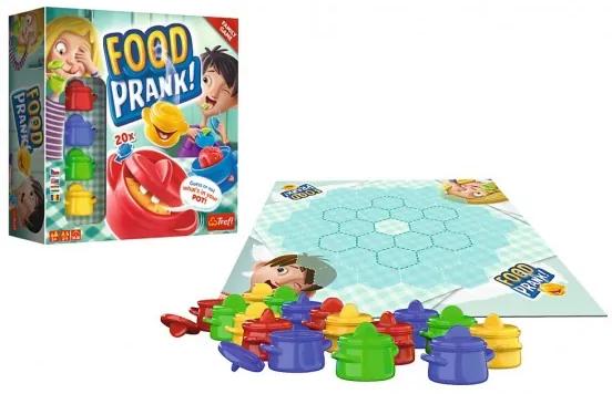 TREFL Food Prank "Žertování s jídlem" společenská hra v krabici 26x26x8cm