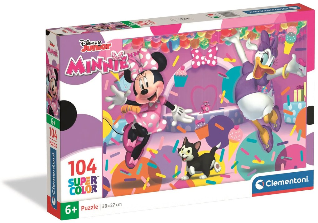 Clementoni - Puzzle 104 Disney Minnie