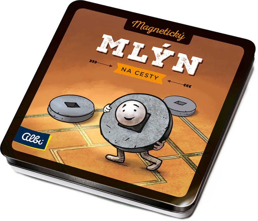 ALBI HRA Mlýn magnetický na cesty *SPOLEČENSKÉ HRY* alpk070463