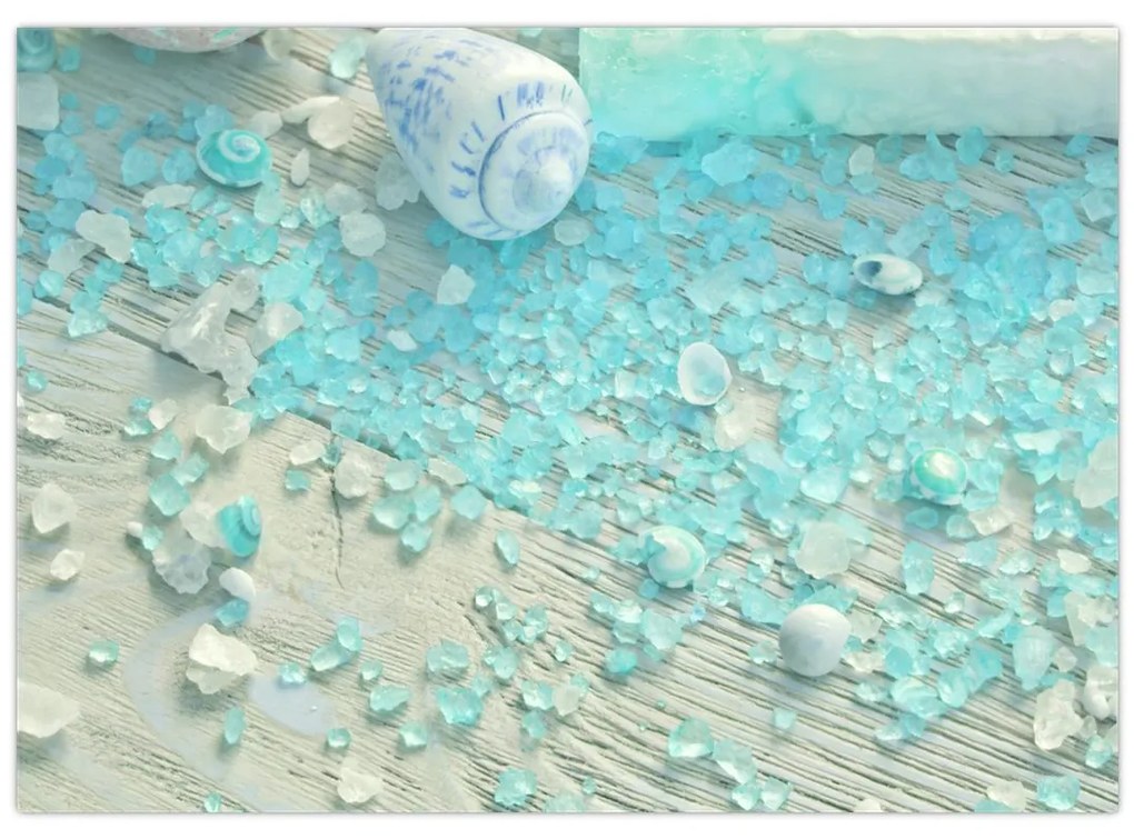 Obraz - Přímořská atmosféra v tyrkysových odstínech (70x50 cm)