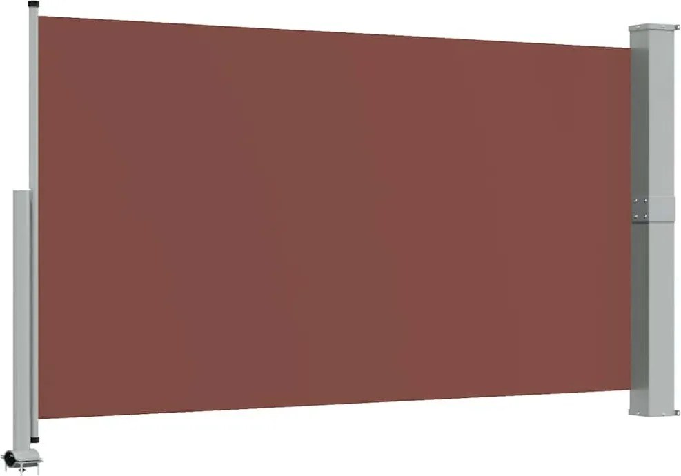 vidaXL Zatahovací boční markýza / zástěna 140 x 300 cm [45191] Barva: Černá