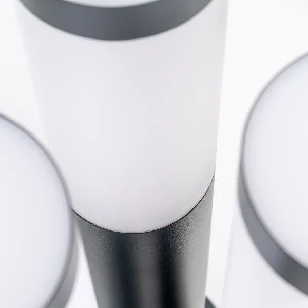 BRILAGI - LED Venkovní lampa ELIA 1xE27/7W/230V 4000K IP44 100 cm antracit
