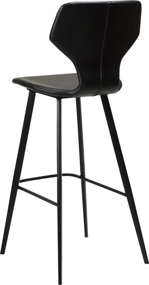 Černá barová židle (výška sedáku 79,5 cm) S.I.T – DAN-FORM Denmark