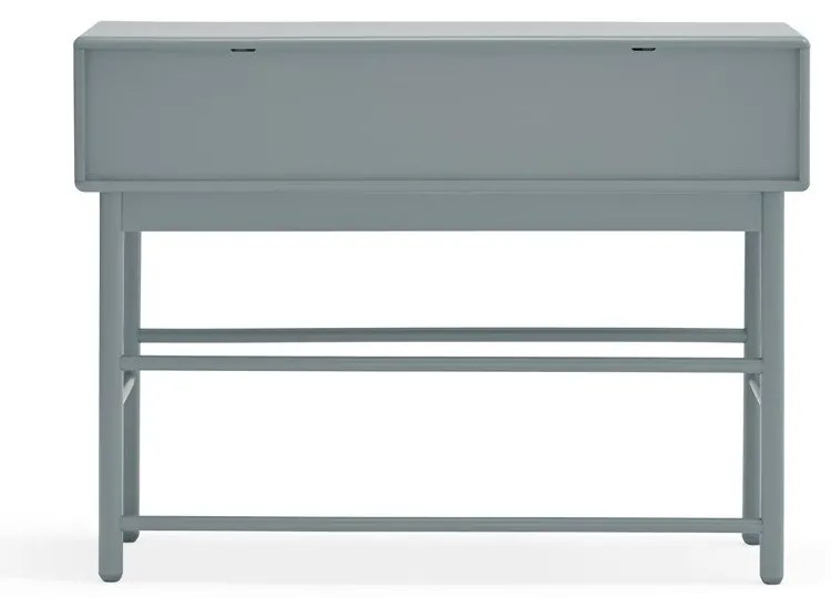 Modro-šedý konzolový stolek 35x120 cm Corvo – Teulat