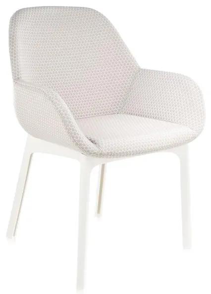 Kartell - Židle Clap Melange - šedá, bílá
