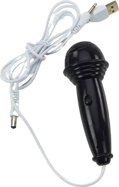 LEAN Toys Dětské elektrické piano s 37 klávesami, stojanem a mikrofonem, melodie, černé
