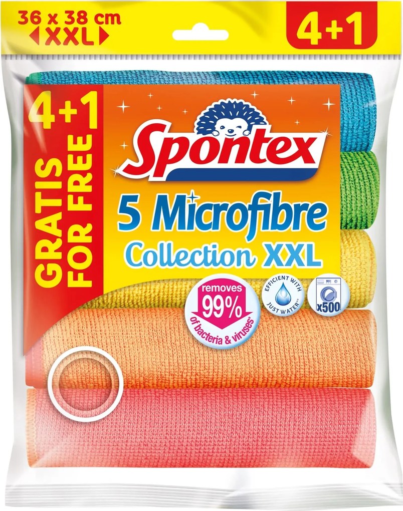 Spontex Mikroutěrka Eco XXL 4+1