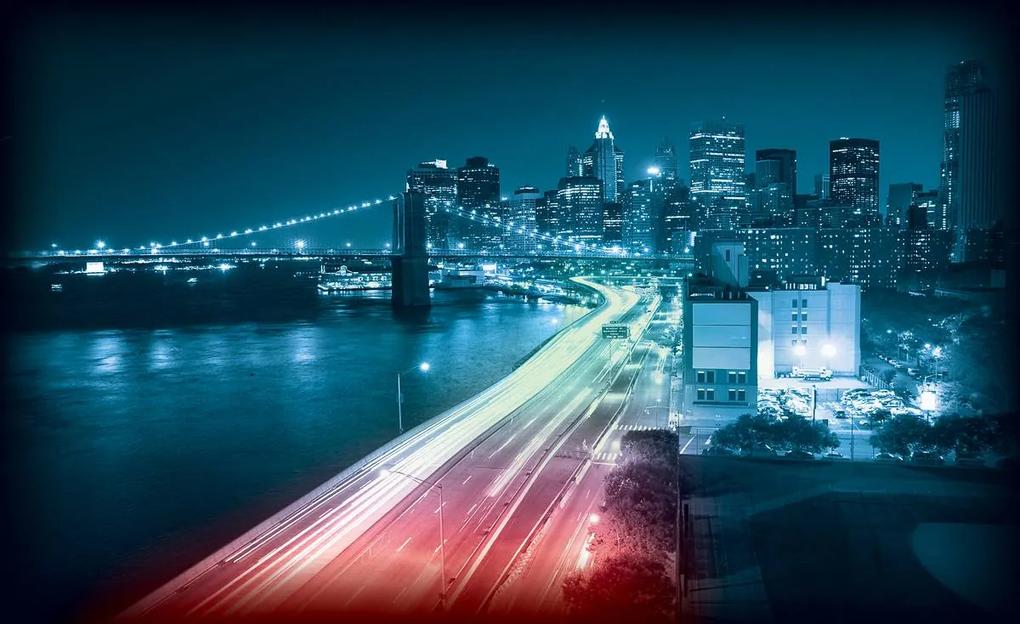 Fototapeta - New York Brooklyn Bridge (254x184 cm)