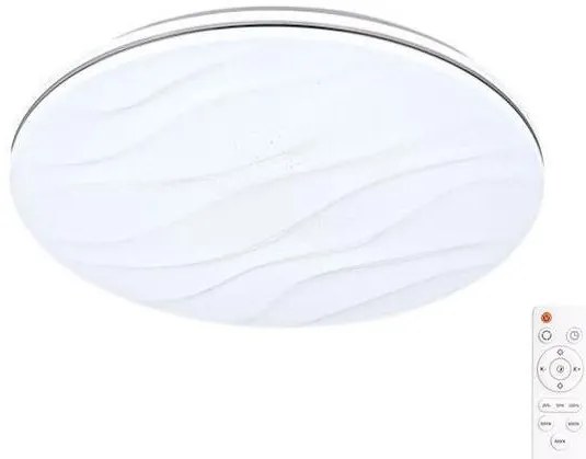 Stropní světlo led stmívatelné stropní svítidlo desert led/24w/230v s dálkovým ovladačem