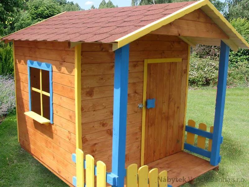 dřevěná zahradní dekorace „Dětský domek“ N2 botodre