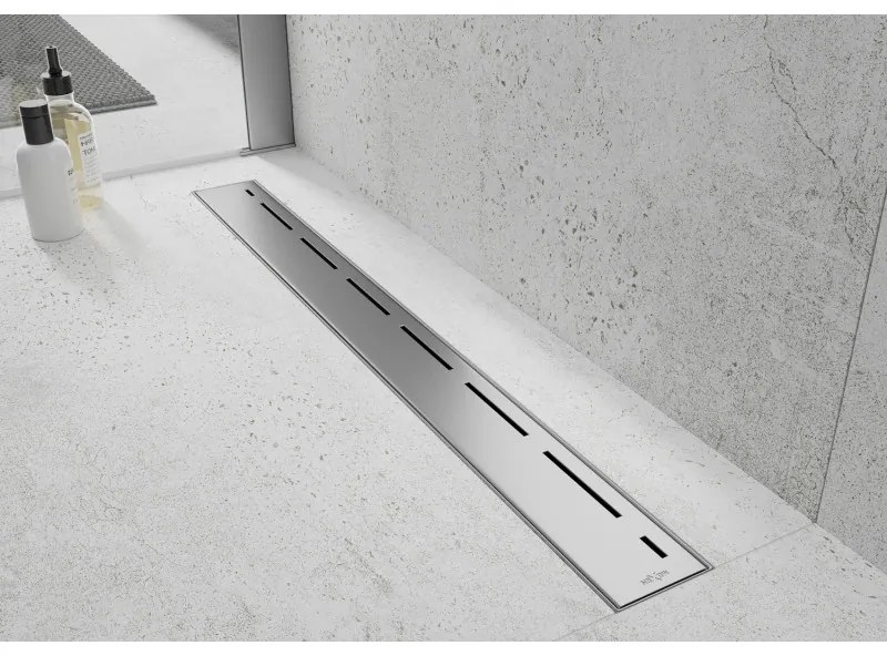 Mexen Flat nerezový sprchový žlab 50 cm vzor M03, 1022050-15