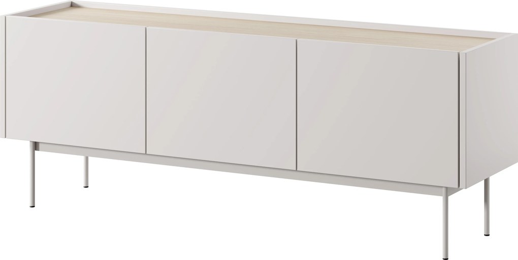 PCo Televizní skříňka CERAMIC RTV-144, 144 cm Kašmír