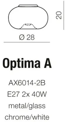Moderní stropní svítidlo Optima A