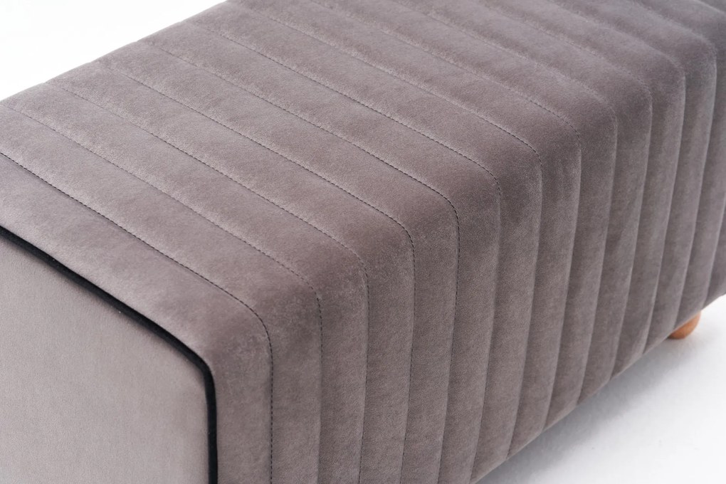 Atelier del Sofa Taburet Mabel Puf - Mink, Norková