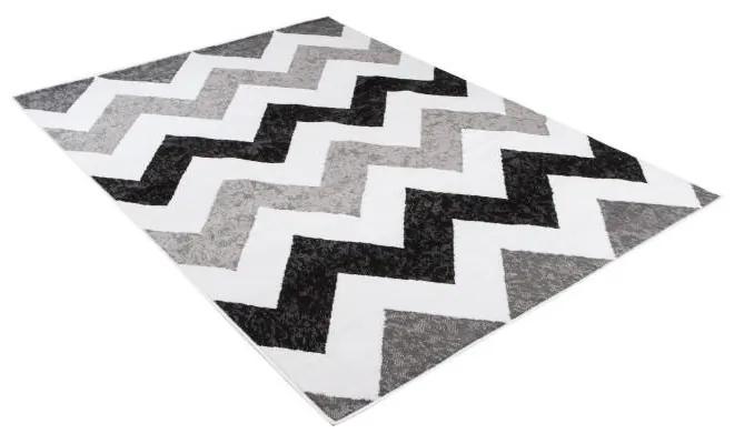 Kusový koberec PP Zero šedý 160x229cm