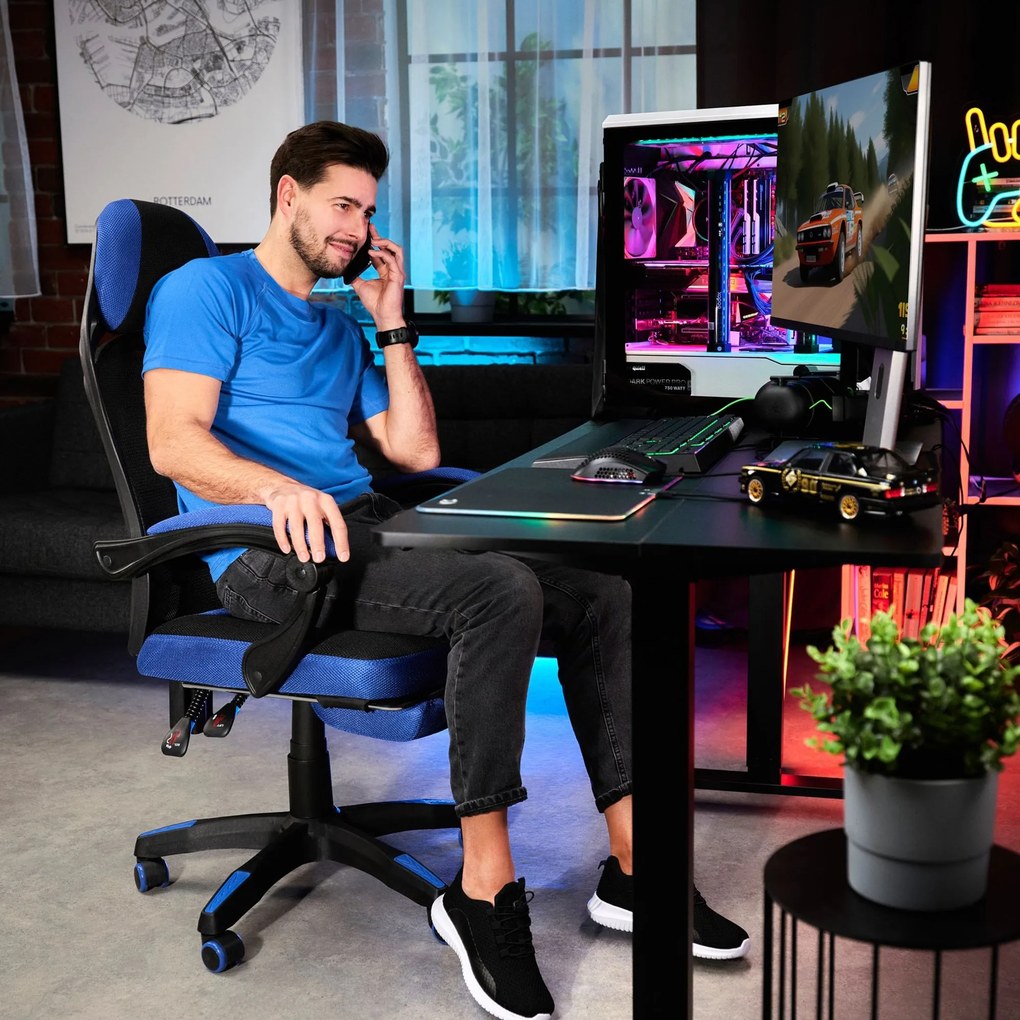 Herní židle Sporte modrá