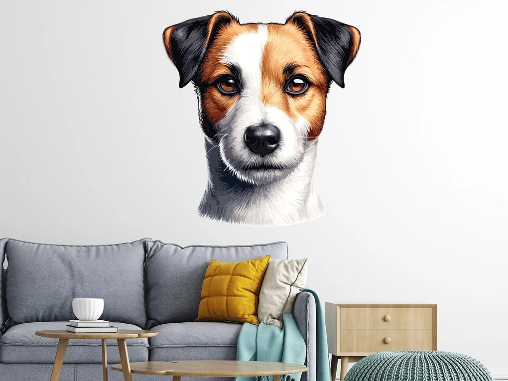 Nalepte.cz Jack Russell arch 41 x 45 cm