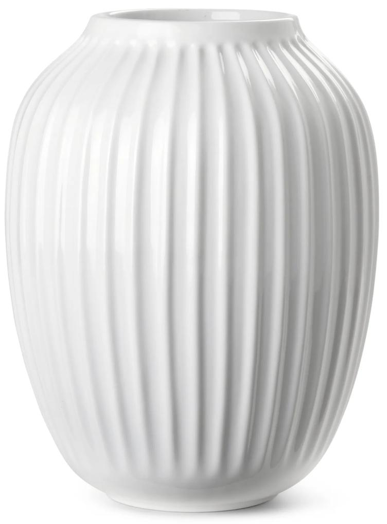 KÄHLER Keramická váza Hammershøi White 25 cm, bílá barva, keramika