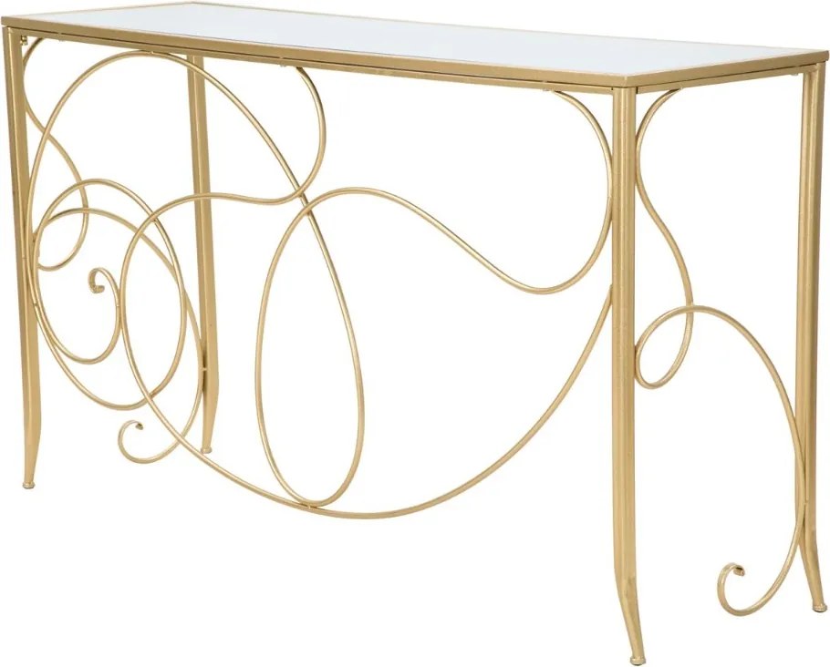 Designová konzole Jeaselle 140 cm zlatá