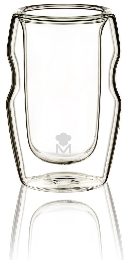 Panáková sklenička Masterpro Barware Mixology 50 ml z dvojitého skla / borosilikát / 4 ks