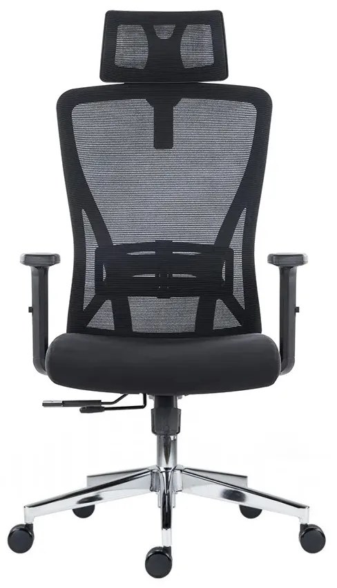 Kancelářská ergonomická židle Neoseat FLEX PRO — síť / látka, černá, nosnost 150 kg