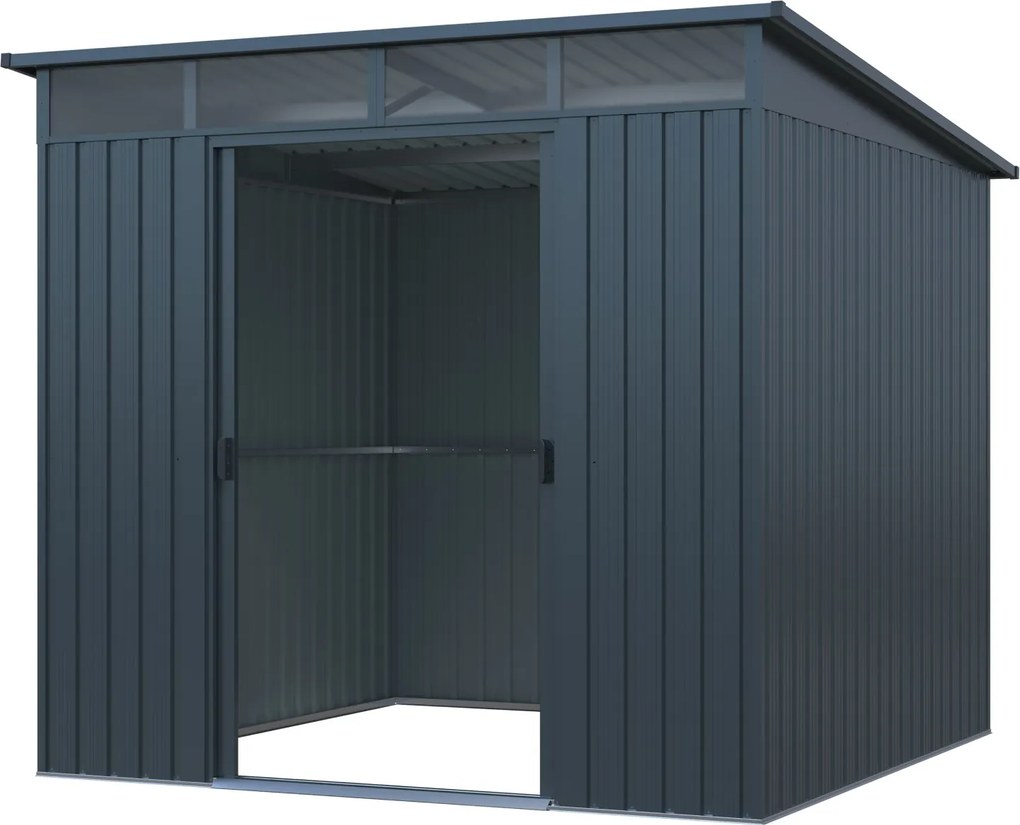 Zahradní domek BestBerg ZD-808G / 5,6 m² / 236 × 238 × 203 cm / šedá