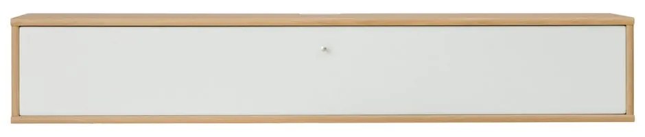 TV stolek v dekoru dubu v bílo-přírodní barvě 133x22 cm Mistral – Hammel Furniture