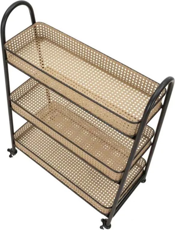 Designový vozík Saathvik 60 cm vícebarevný