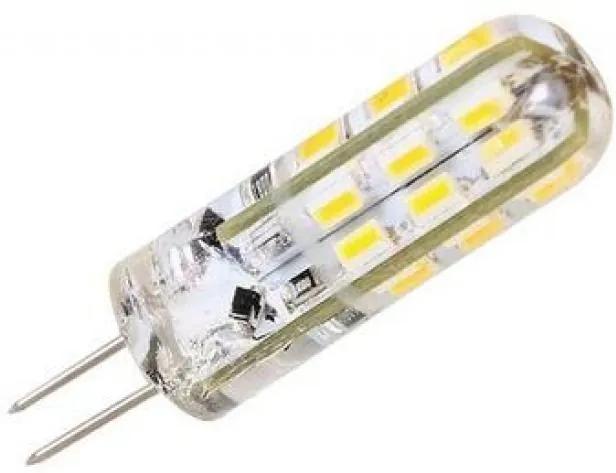 Ledspace LED žárovka 3,2W 24xSMD2835 G4 320lm 12V DC TEPLÁ silikon