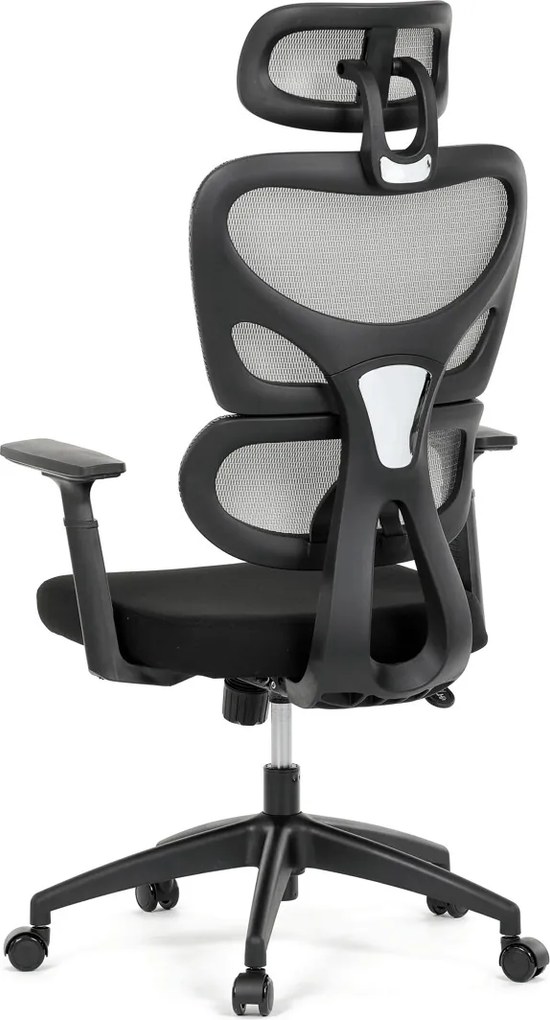 Ergonomická kancelářská židle LEXON - šedá síťovina
