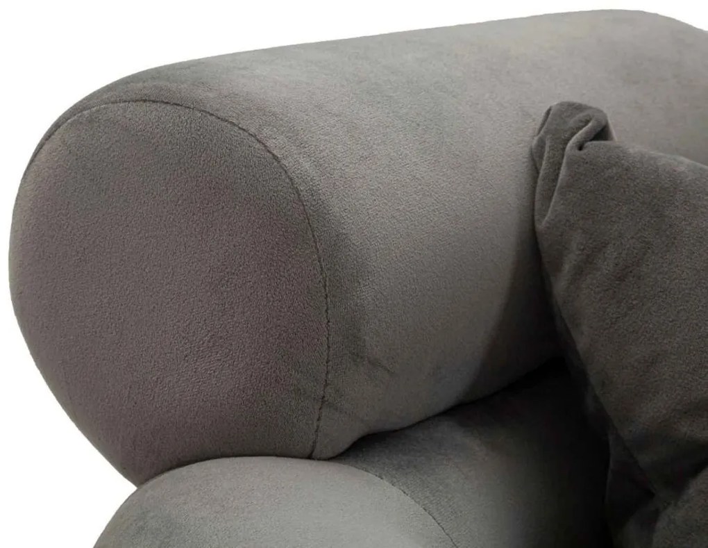 Designové křeslo Harmony šedé