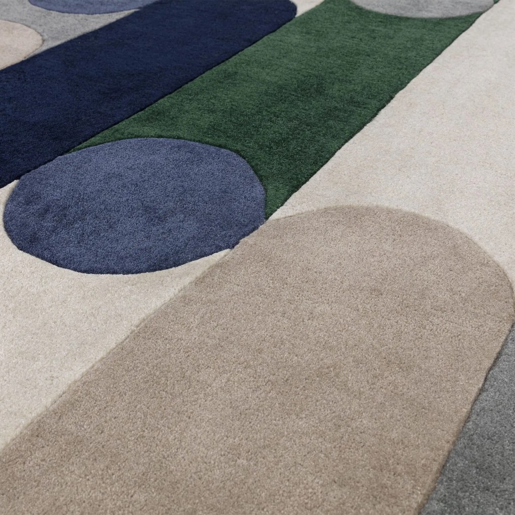 Tribeca Design Kusový koberec Inxs Morse Blue Rozměry: 200x290 cm