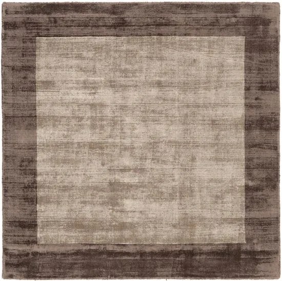 Moderní kusový koberec Blade Border Choco Mocha hnědý Rozměr: 160x230 cm