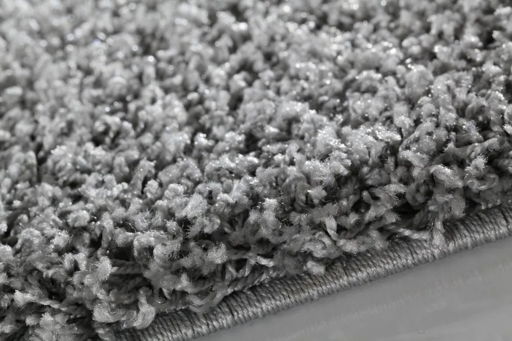 Vopi | Kusový koberec Dream Shaggy 4000 grey - 200 x 290 cm