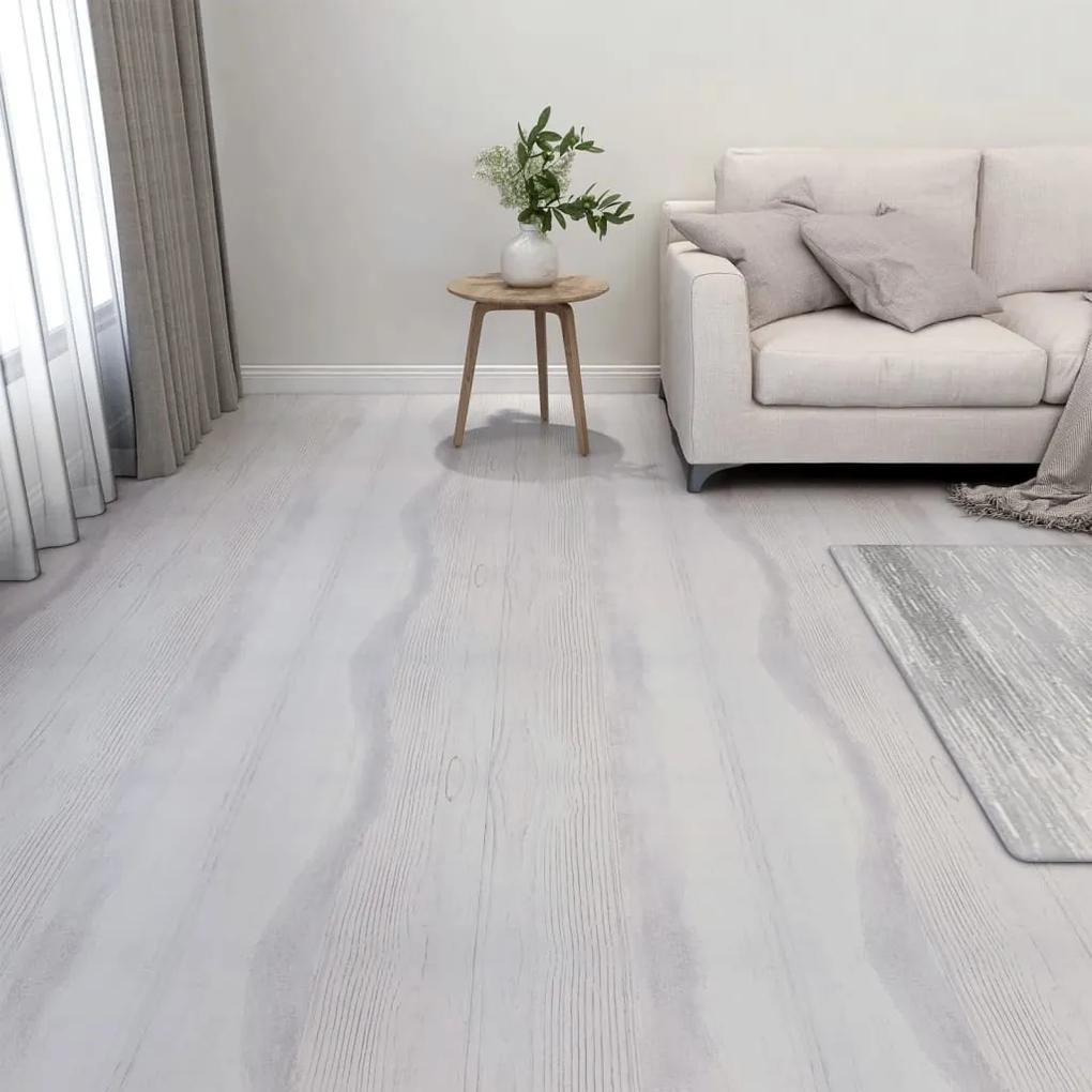 vidaXL Samolepicí podlahové desky 20 ks PVC 1,86 m² [330156] Barva: tmavě hnědá a šedá