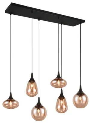 Závěsné svítidlo TRIO LUMINA E14 6x40W bez žárovek 317000613
